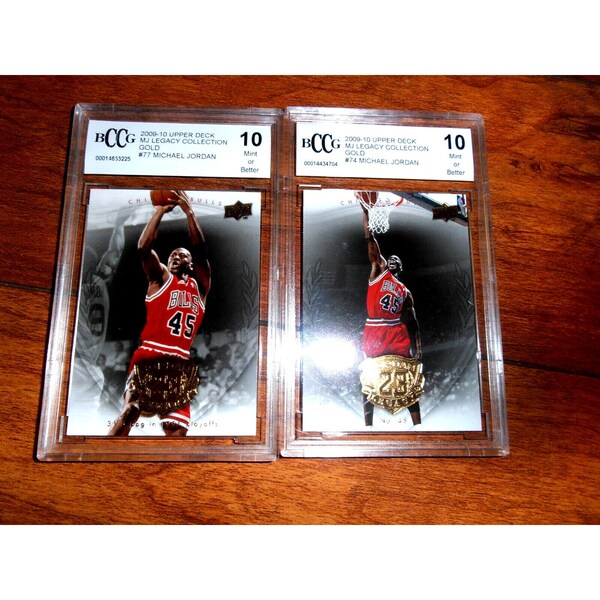 Michael Jordan Gold Cards - Etsy
