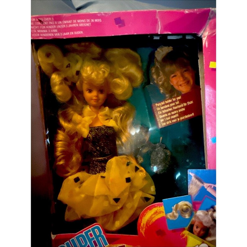 1988 Barbie Super Style SKIPPER Doll Mattel #1915 NRFB European ...