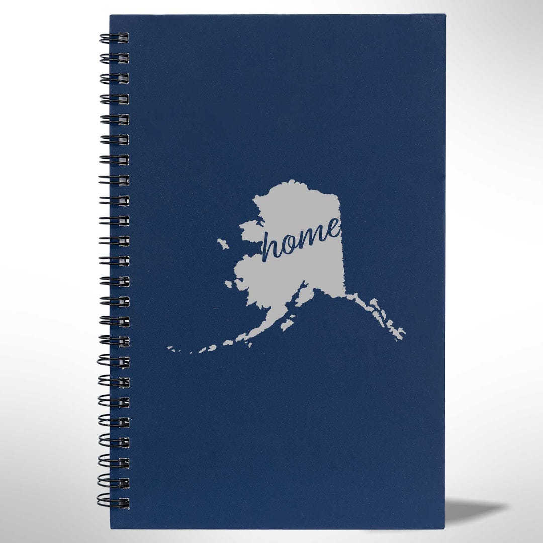 Alaska Home Spiral Notebook (lined Pages) - Etsy