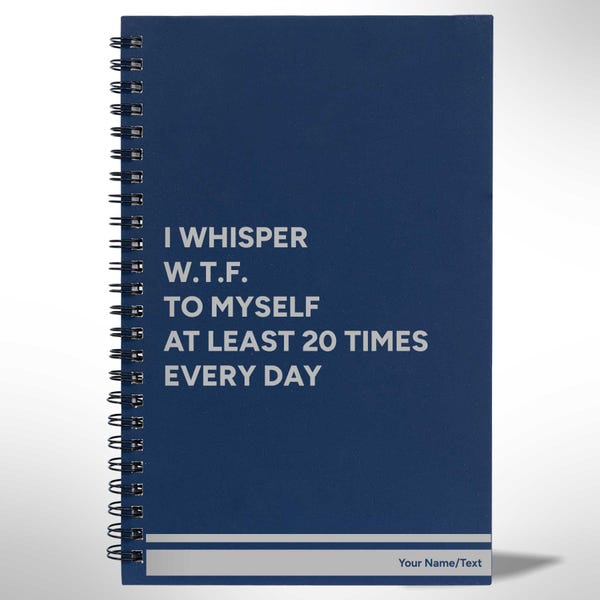 Wtf Notebooks - Etsy