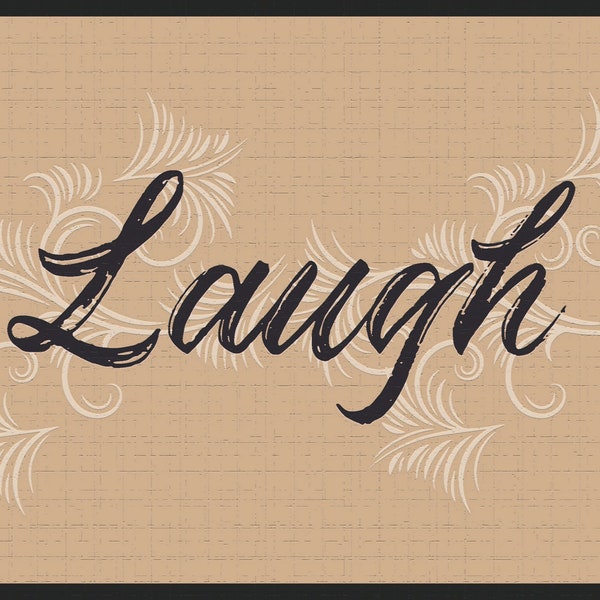 Live Love Laugh Wallpaper Border - Etsy