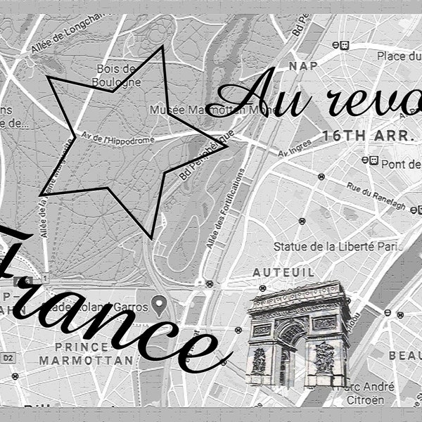 Paris Wall Border - Etsy