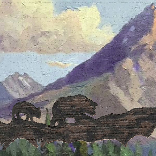 Deer Wallpaper Border - Etsy