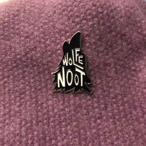 Wolfenoot Enamel Pin - Etsy