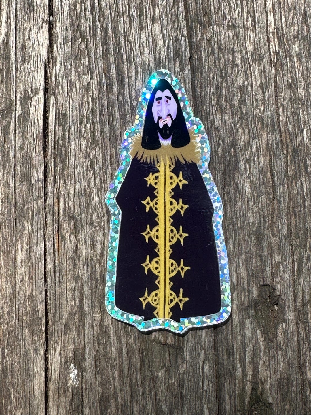 Nandor the Relentless Glitter Sticker - Etsy