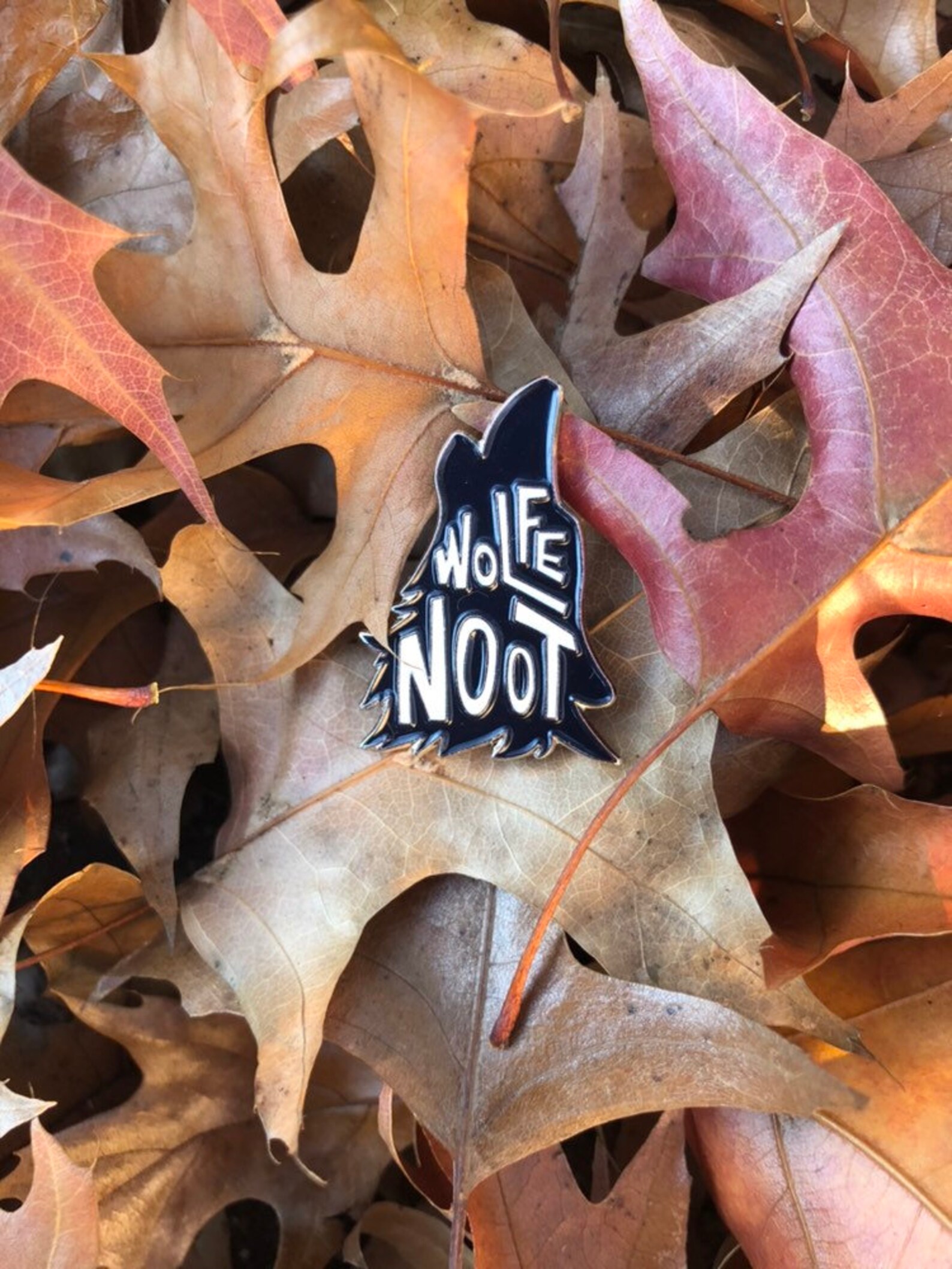 Wolfenoot Enamel Pin - Etsy