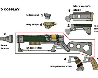 Fallout Laser Rifle | Etsy