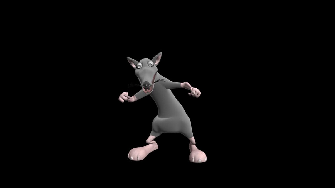 Dancing Mouse 3D Animation: 11 MOV Files (digital Download) - Etsy