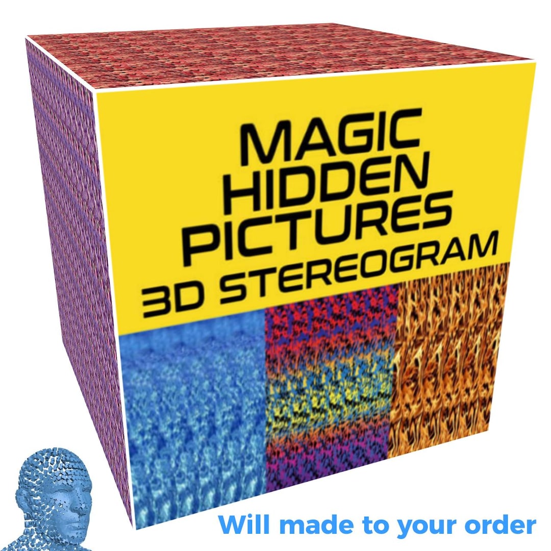 We Create Custom 3D Stereograms (magic Eye) With Hidden Images ...