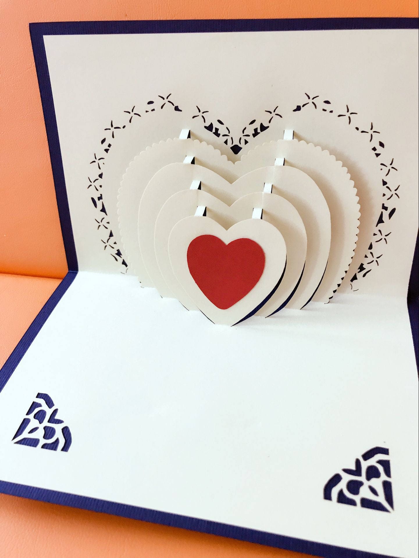 3D Effect Birthday/love Card (multi Edition Available) - Etsy