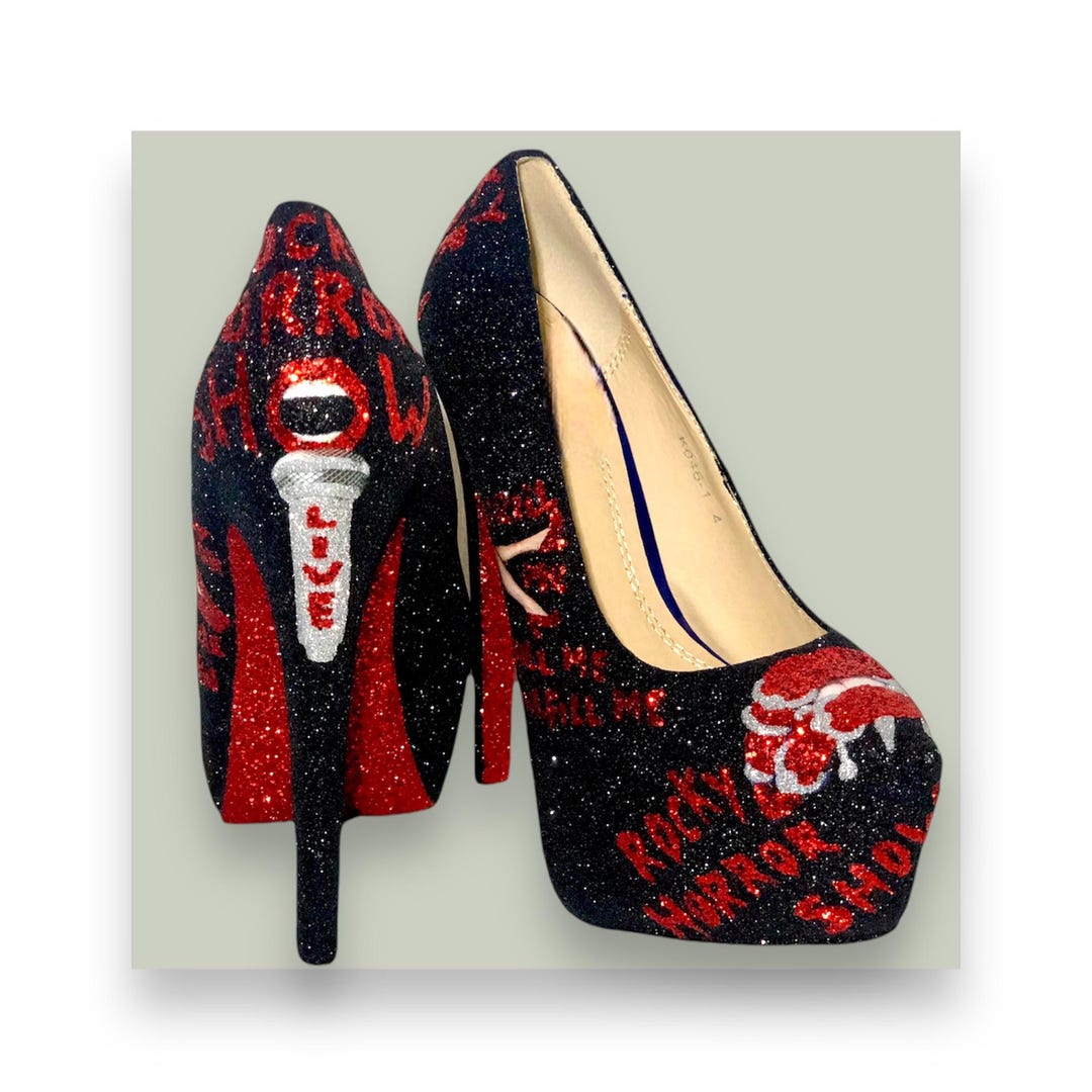 Rocky Horror Shoes Rocky Horror Picture Show Inspired High Platform ...