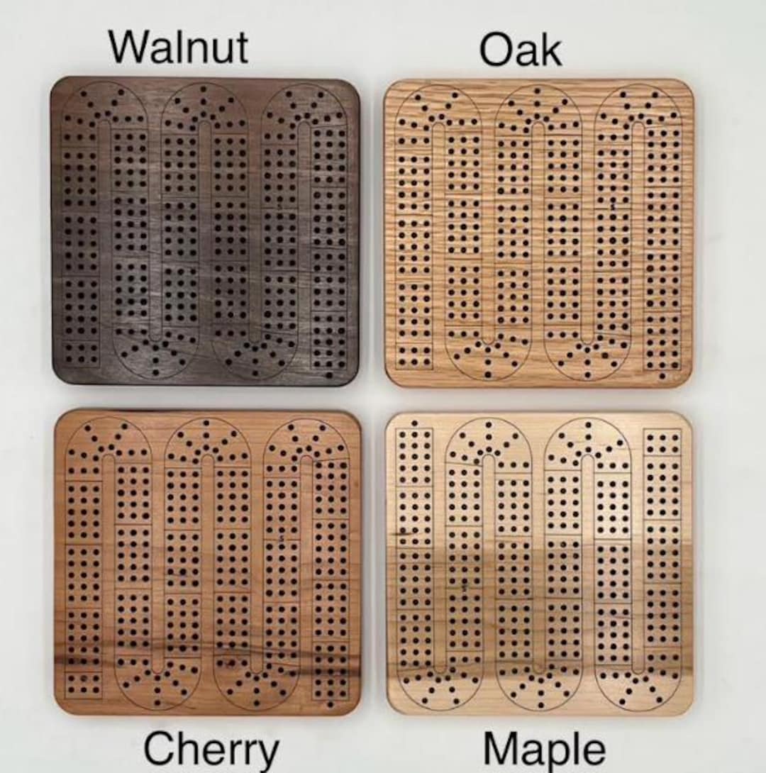 Travel Cribbage Board, Pocket Cribbage Board, Mini Cribbage Board ...