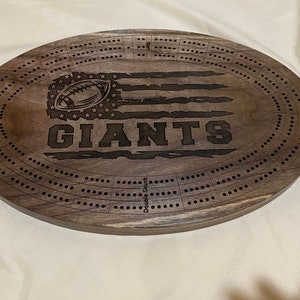 Custom Sports Team Cribbage Board - Etsy