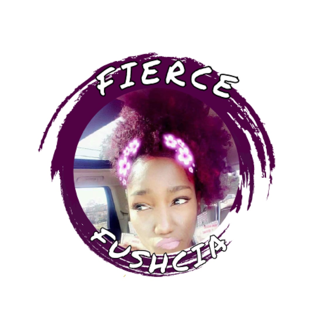 Fierce Fushcia- Temporary Hair Color for Dark Hair or Light Hair ...