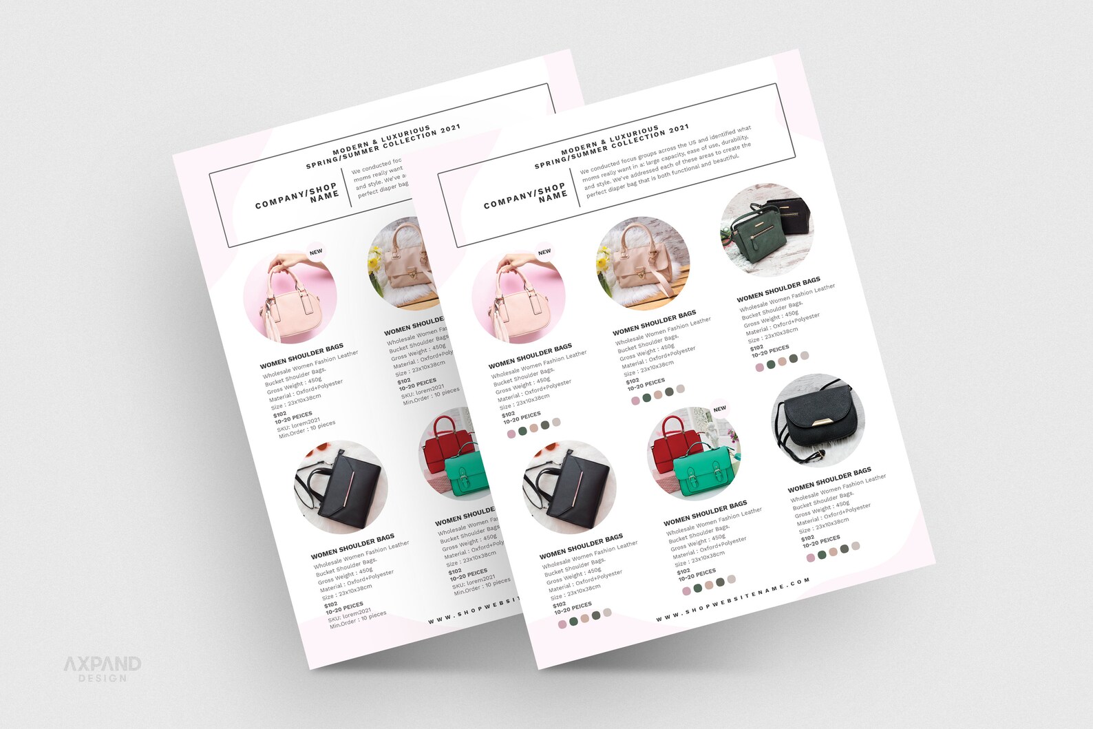 Wholesale Line Sheet Canva Template Line Sheet Template - Etsy