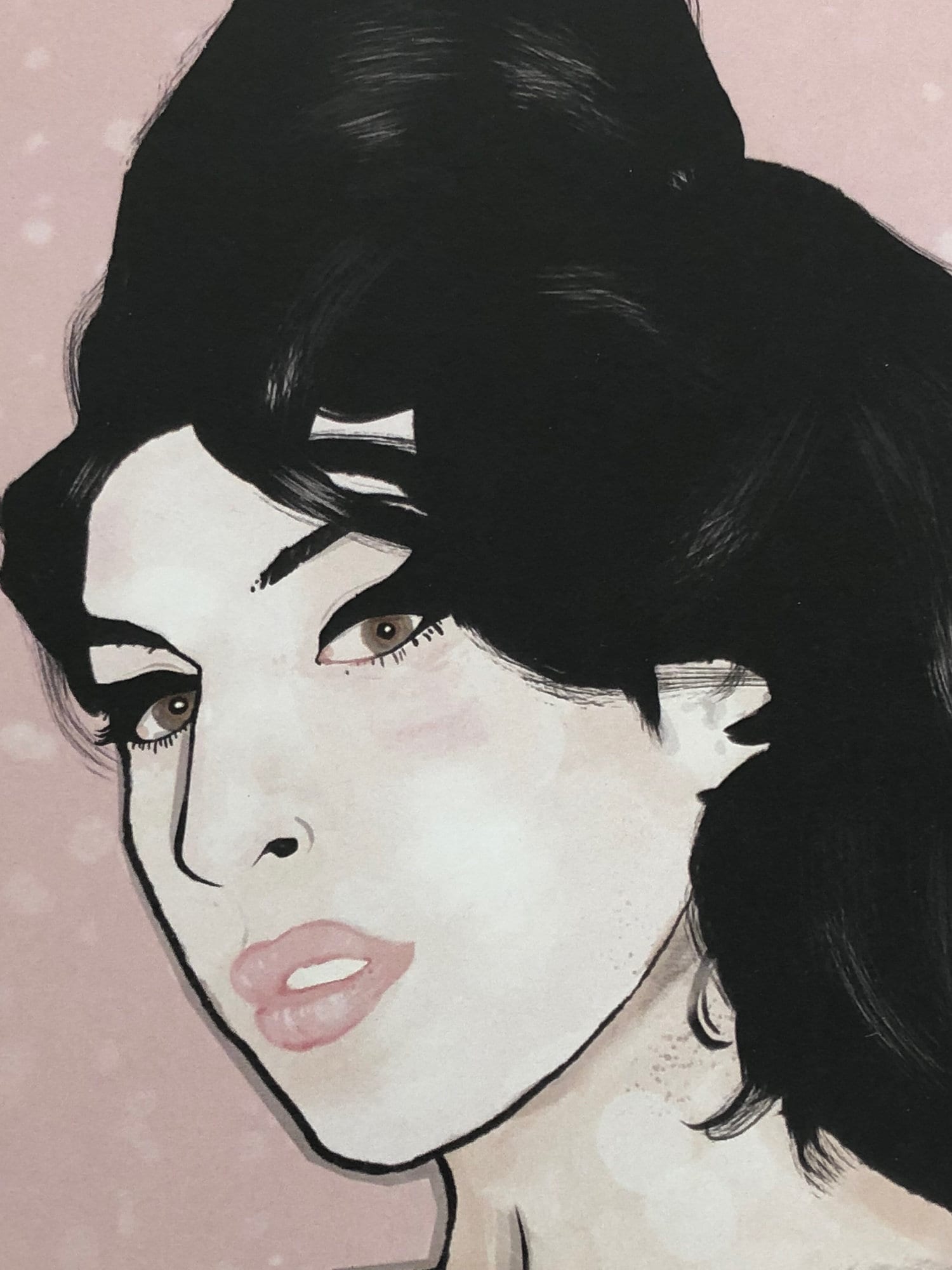Amy Winehouse Print Illustration Soul Singer Camden Icon - Etsy