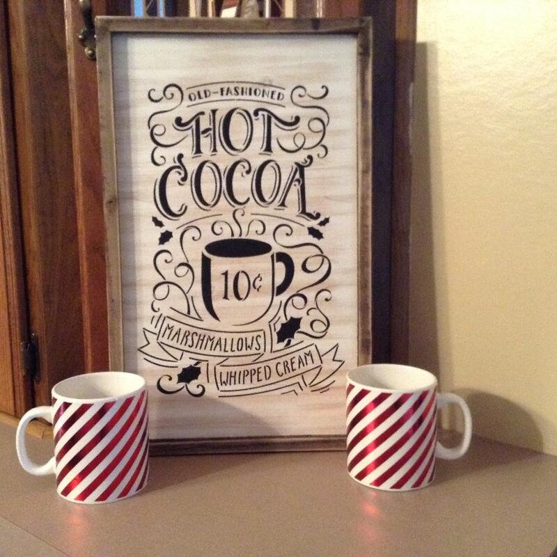 Hot Cocoa Sign - Etsy