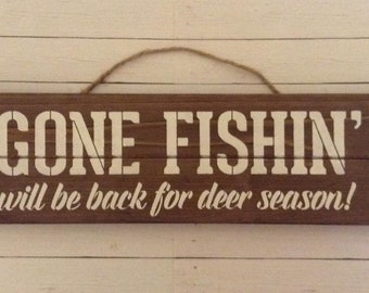 Funny fishing signs | Etsy