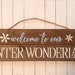 Rustic Winter Wonderland Wood Sign: Farmhouse Christmas Decor - Etsy