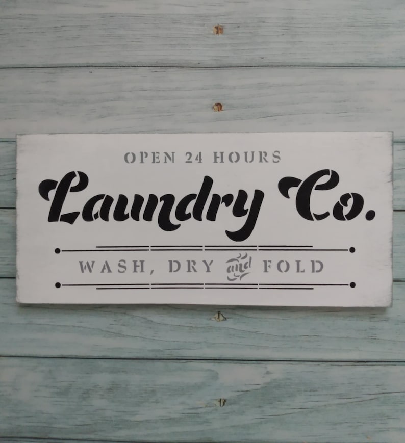 Laundry Room Decor, Laundry Room Wood Sign, Farmhouse Laundry Sign ...
