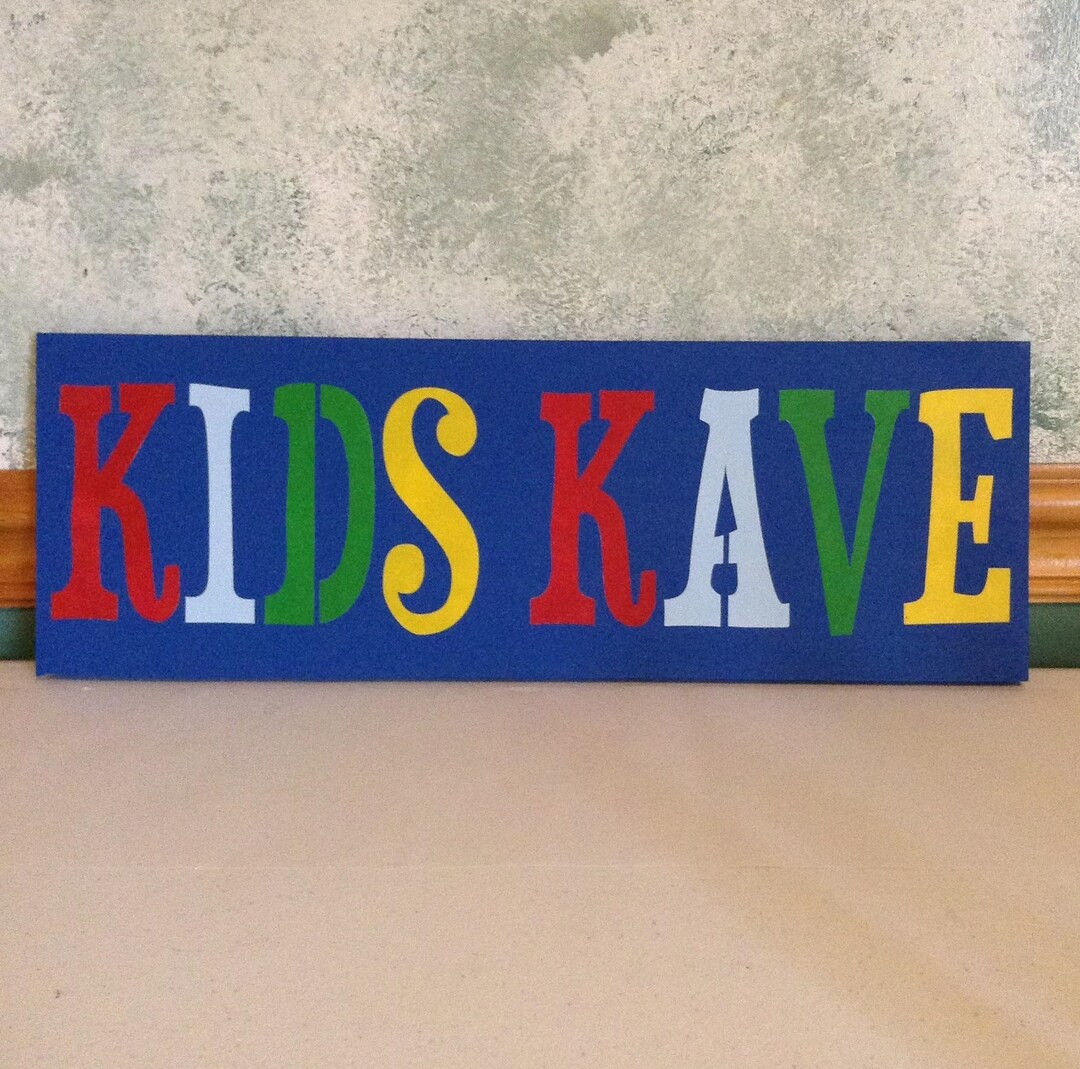 Playroom Wall Decor, Kids Cave Sign, Playroom Sign, Daycare Sign, Kids ...