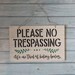 Funny Welcome Sign, Front or Back Door Sign, Funny Door Hanger, No ...