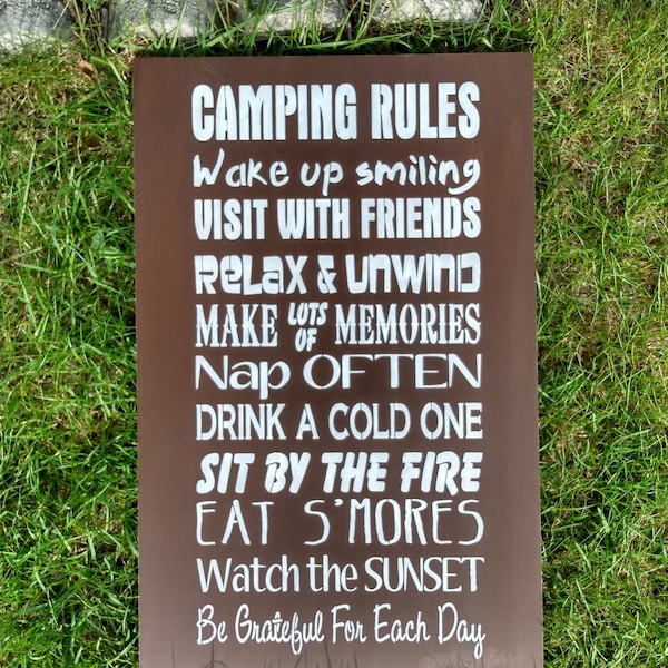 Camper Sign - Etsy