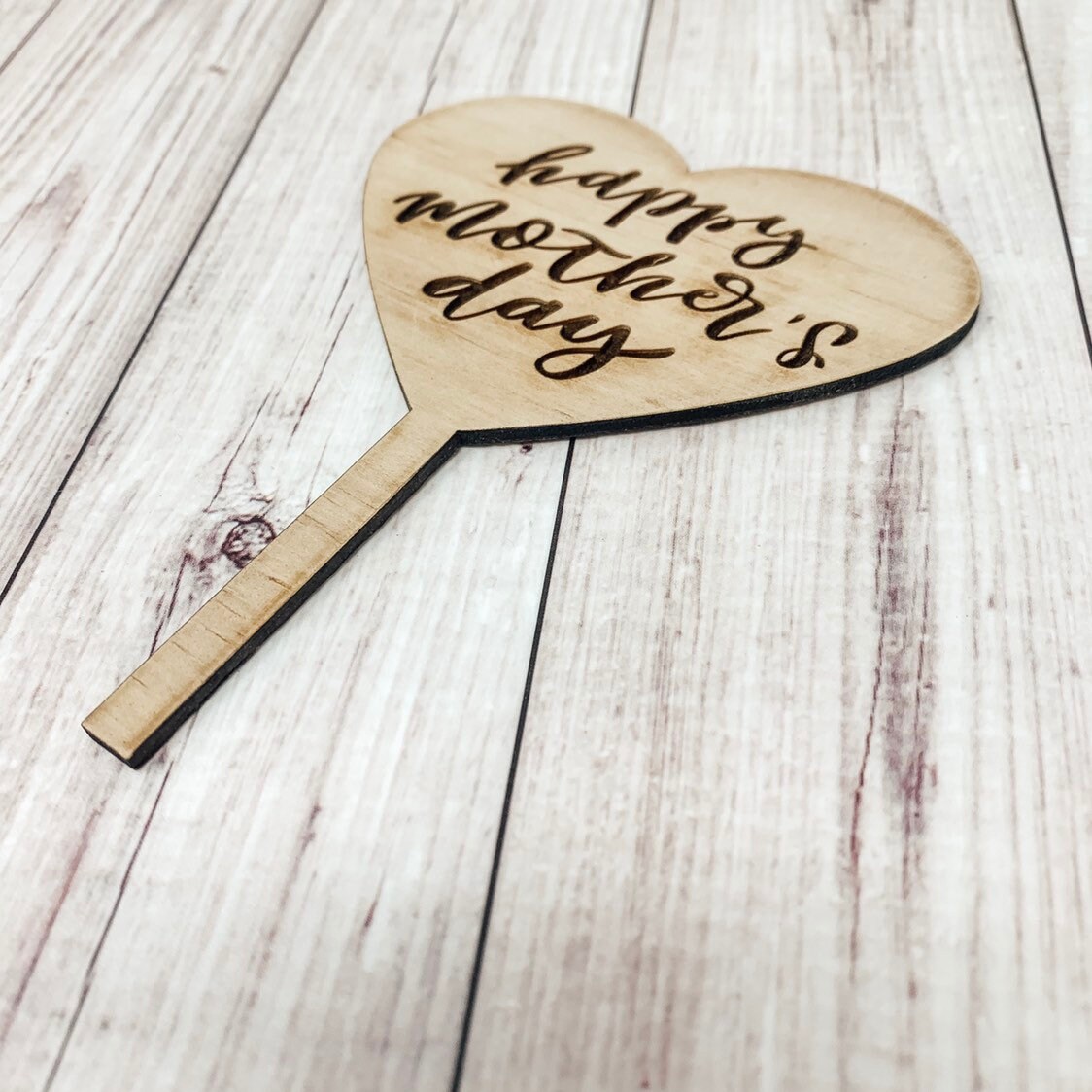 Mother's Day Planter Tag Wood Plant Tag Gardening Gift - Etsy