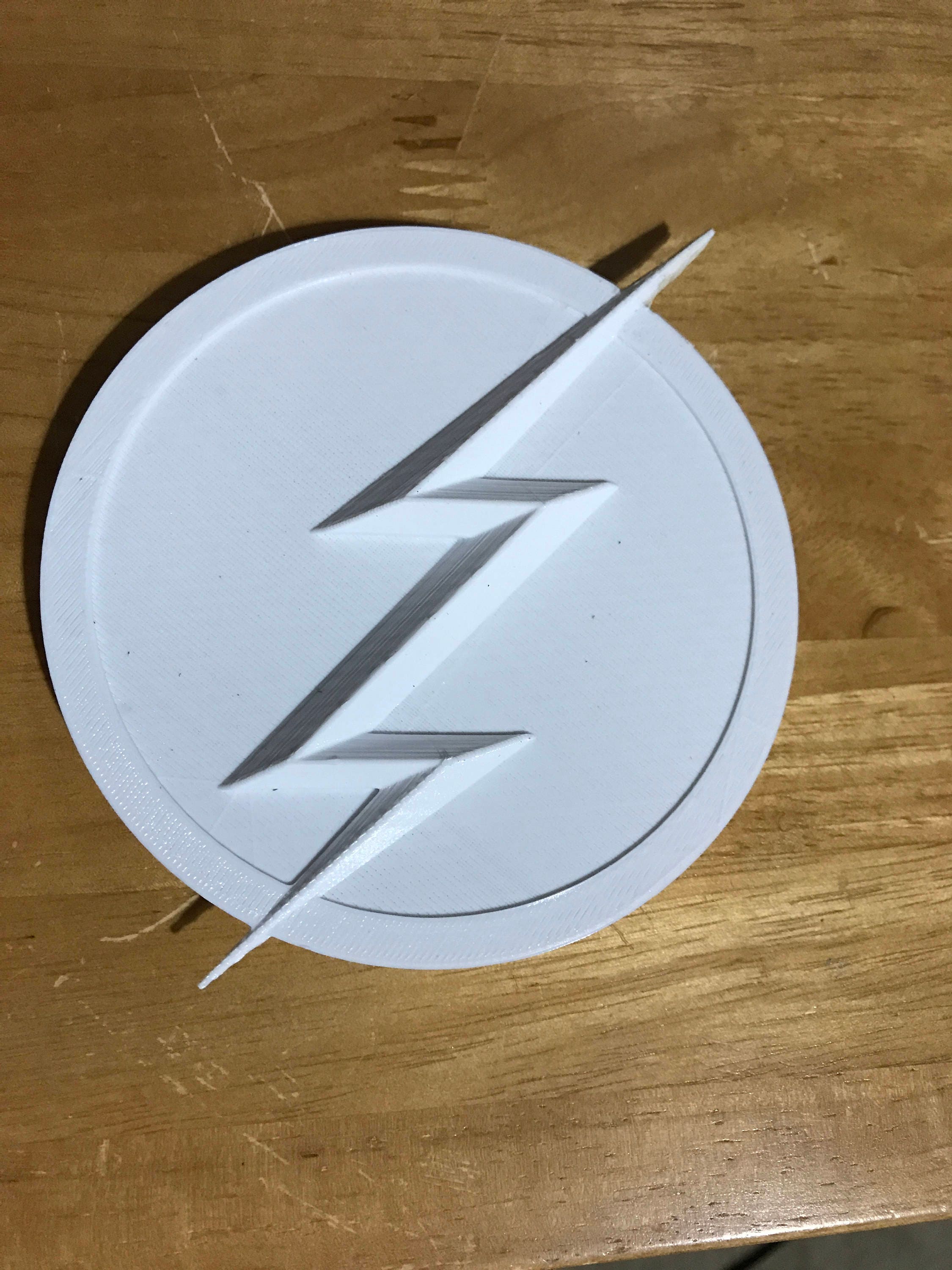 Un emblema de rayo inspirado en la serie de televisión - Etsy México