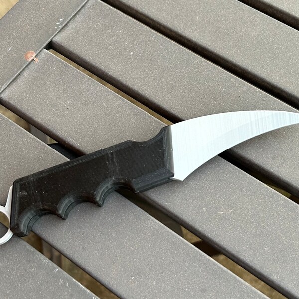 3d Printed Combat Knife Etsy