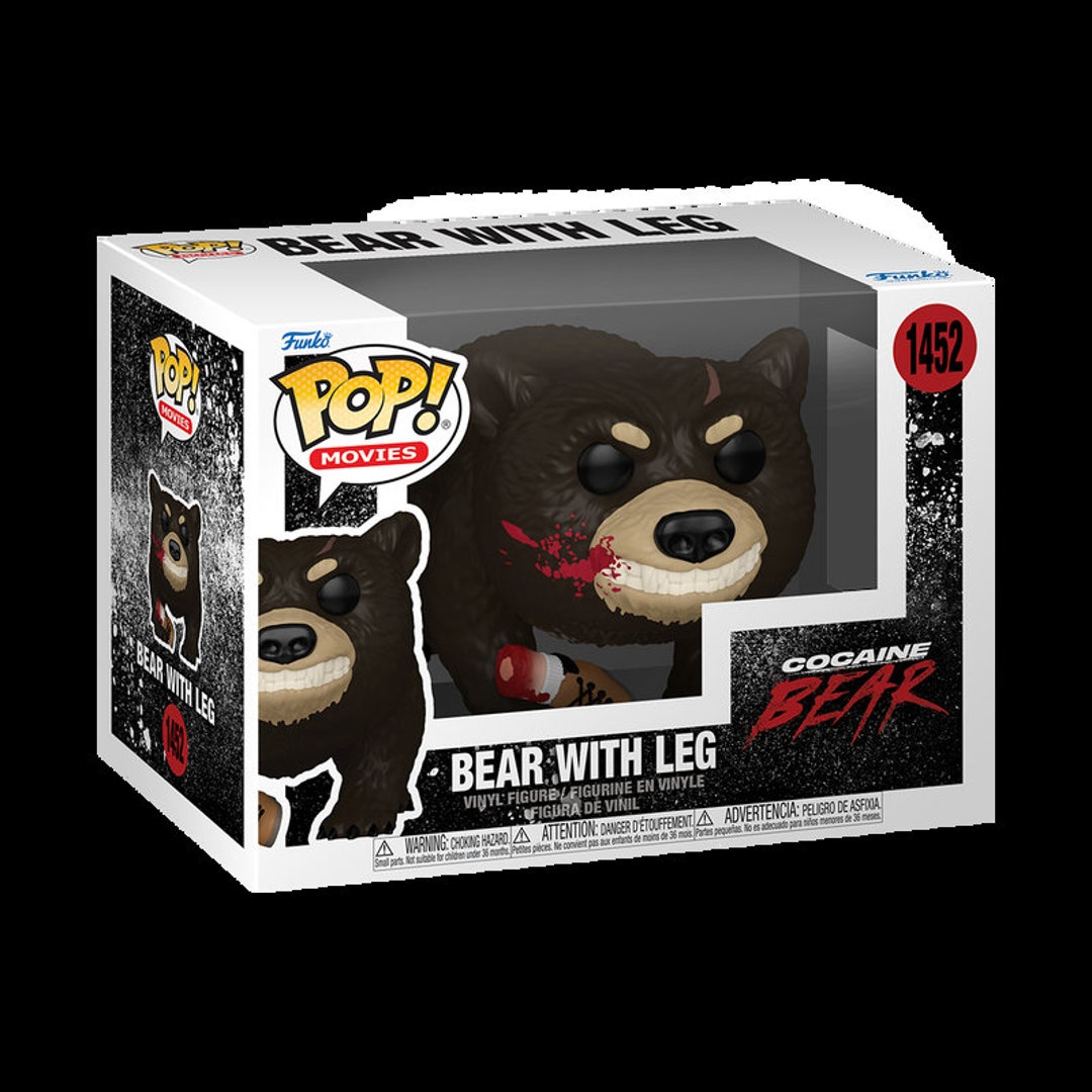 Cocaine Bear With Leg Bloody Funko Pop Vinyl Figure - Etsy