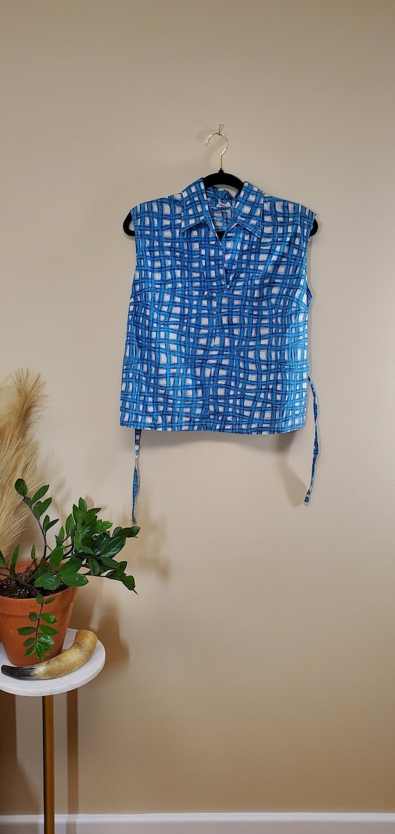 Vintage 60s pattern blouse - Gem