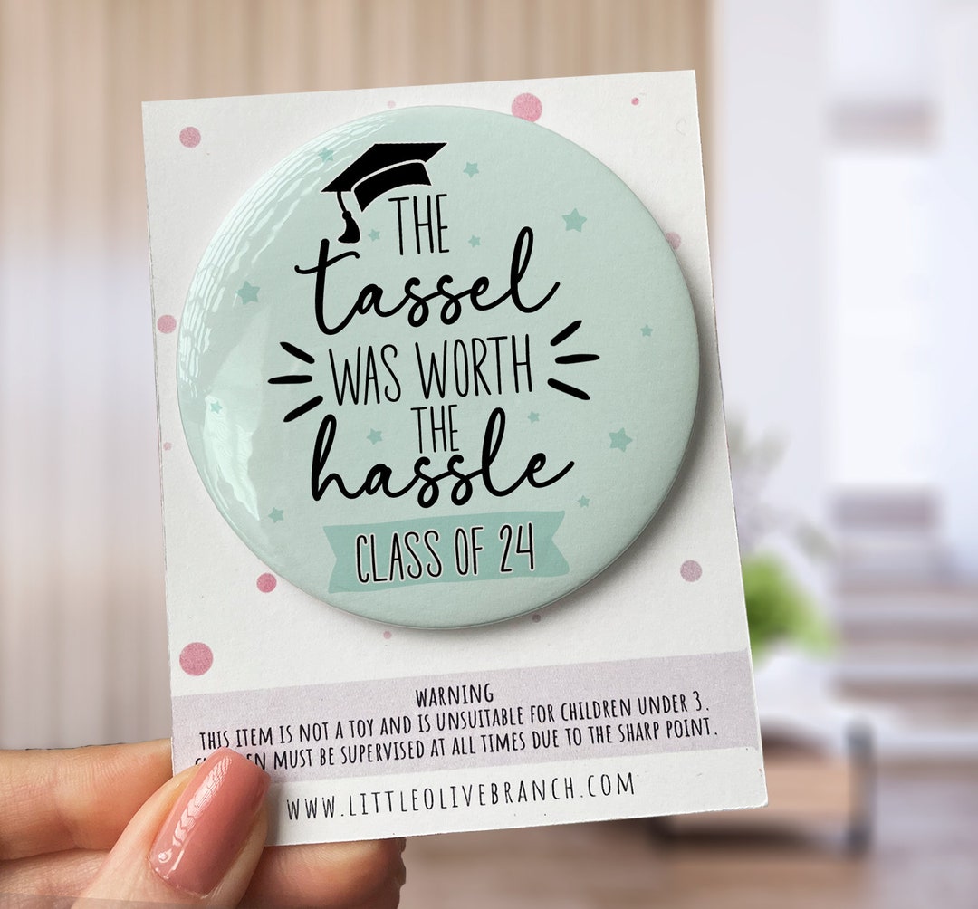 Graduation Badge - I Graduated Badge - Celebration Badge ...