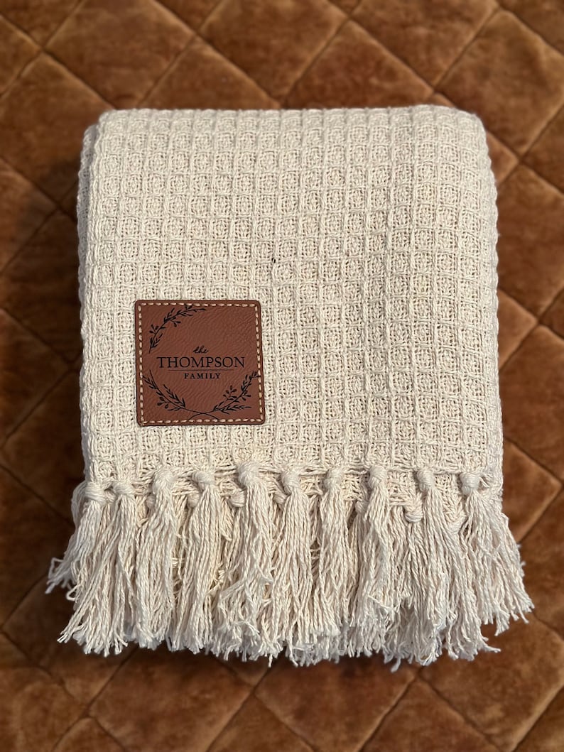 Custom Blanket, Custom Throw, Monogram Blanket, Monogrammed Throw ...