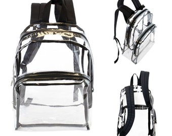 Clear backpack | Etsy