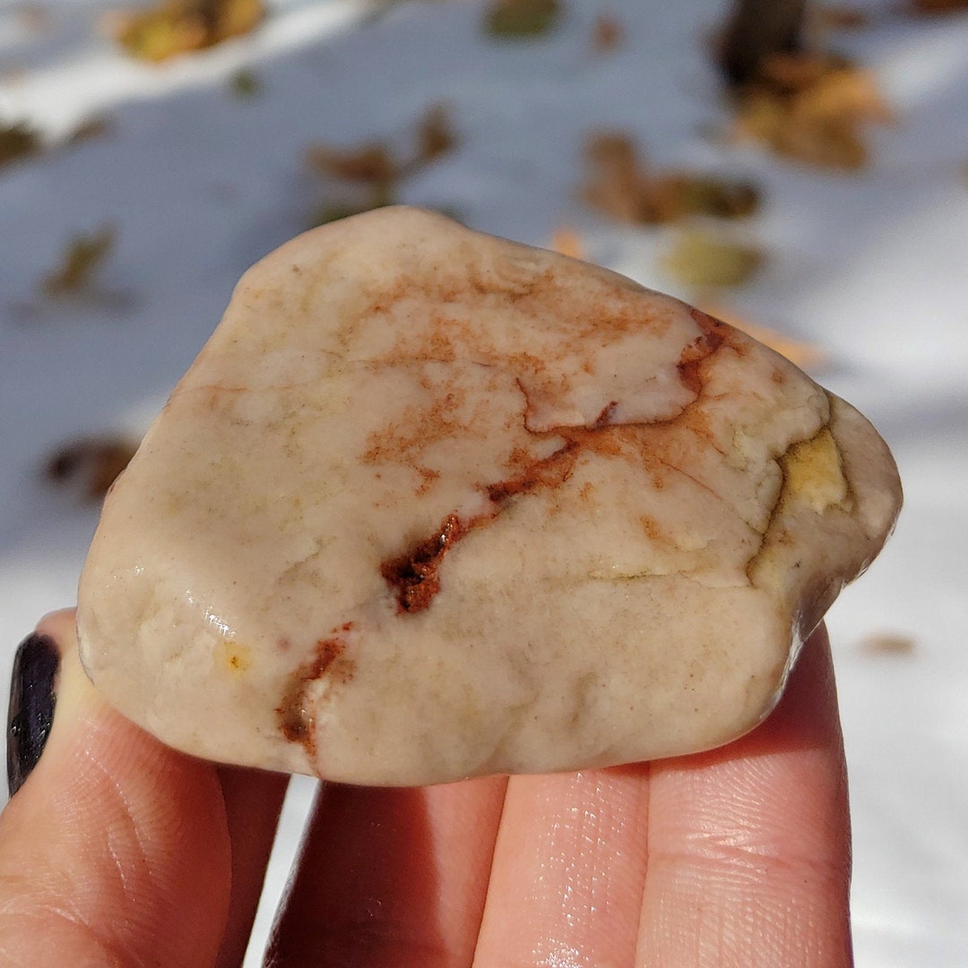 Medium Hematoid Fire Quartz W Band, Agnitite, Ferruginous Quartz, Iron ...