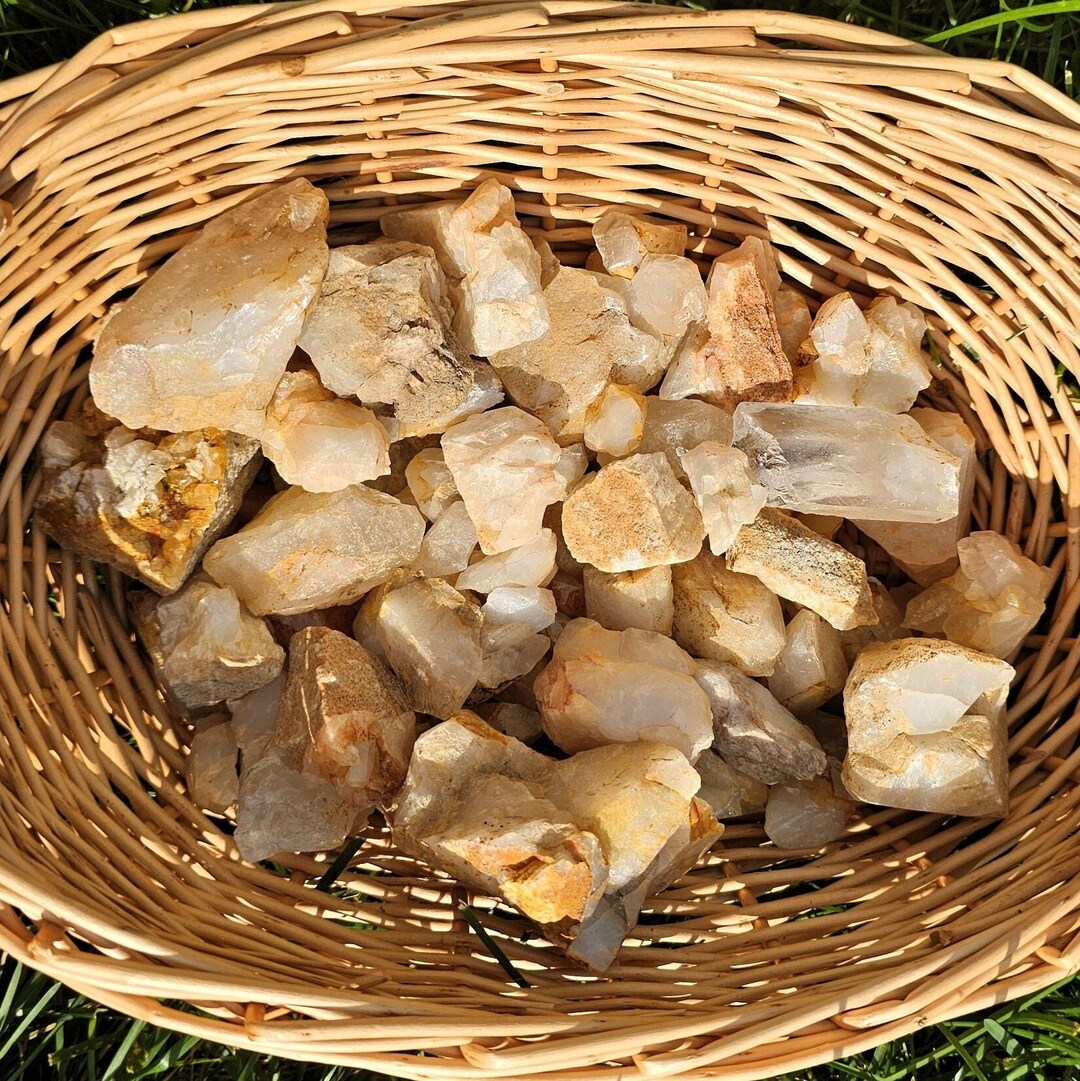 Quartz Crystal Bulk, Prismatic Fractured Chunks, Pennsylvanian, Ozark ...