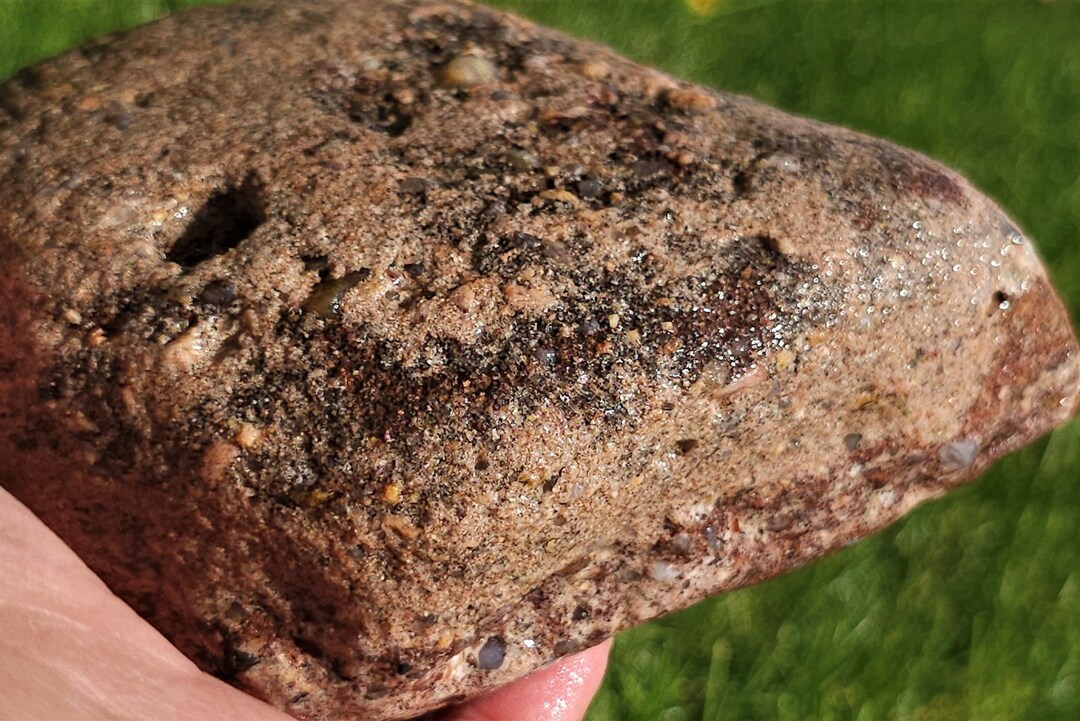 Rare Jacobsville Sandstone Conglomerate, Precambrian Rock, Quartz ...