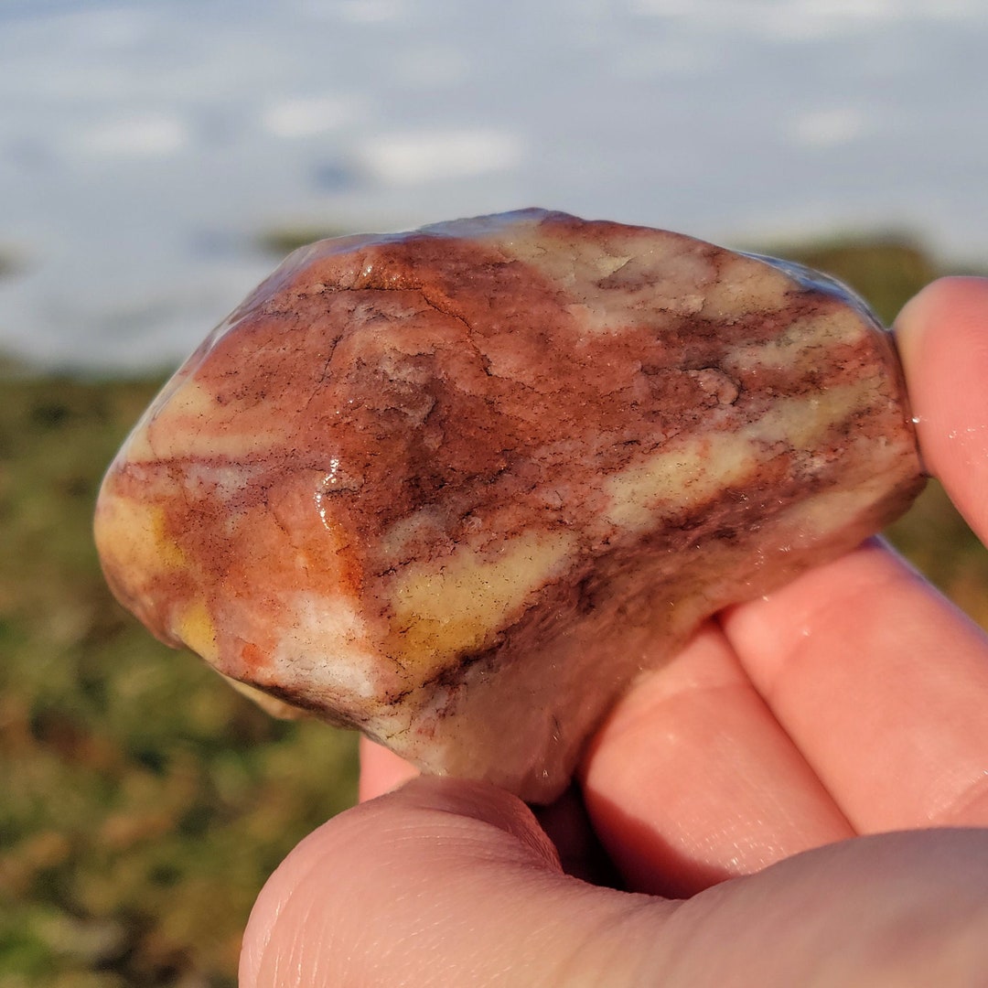Large Banded Hematoid Quartzite, Ferruginous Quartz, Precambrian Rock ...