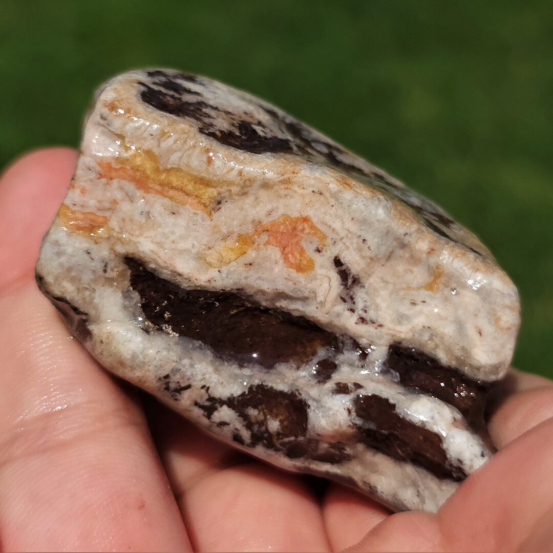 Serpentinized Peridotite Basalt, Chlorite, Chalcedony, Rare Michigan ...