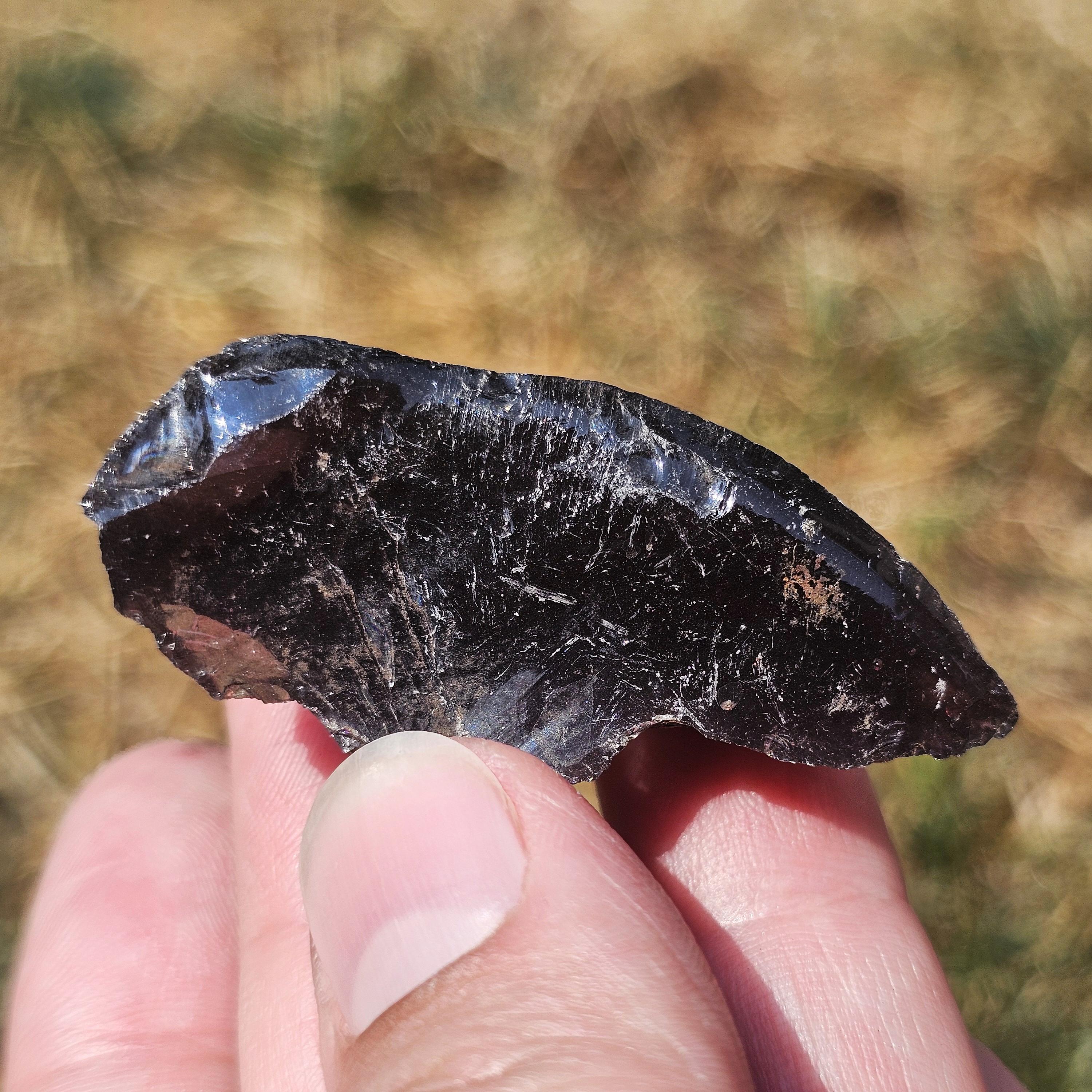 Purple Slag Glass, Historic 1870s Iron Ore Smelting, Fluorescent, Great ...