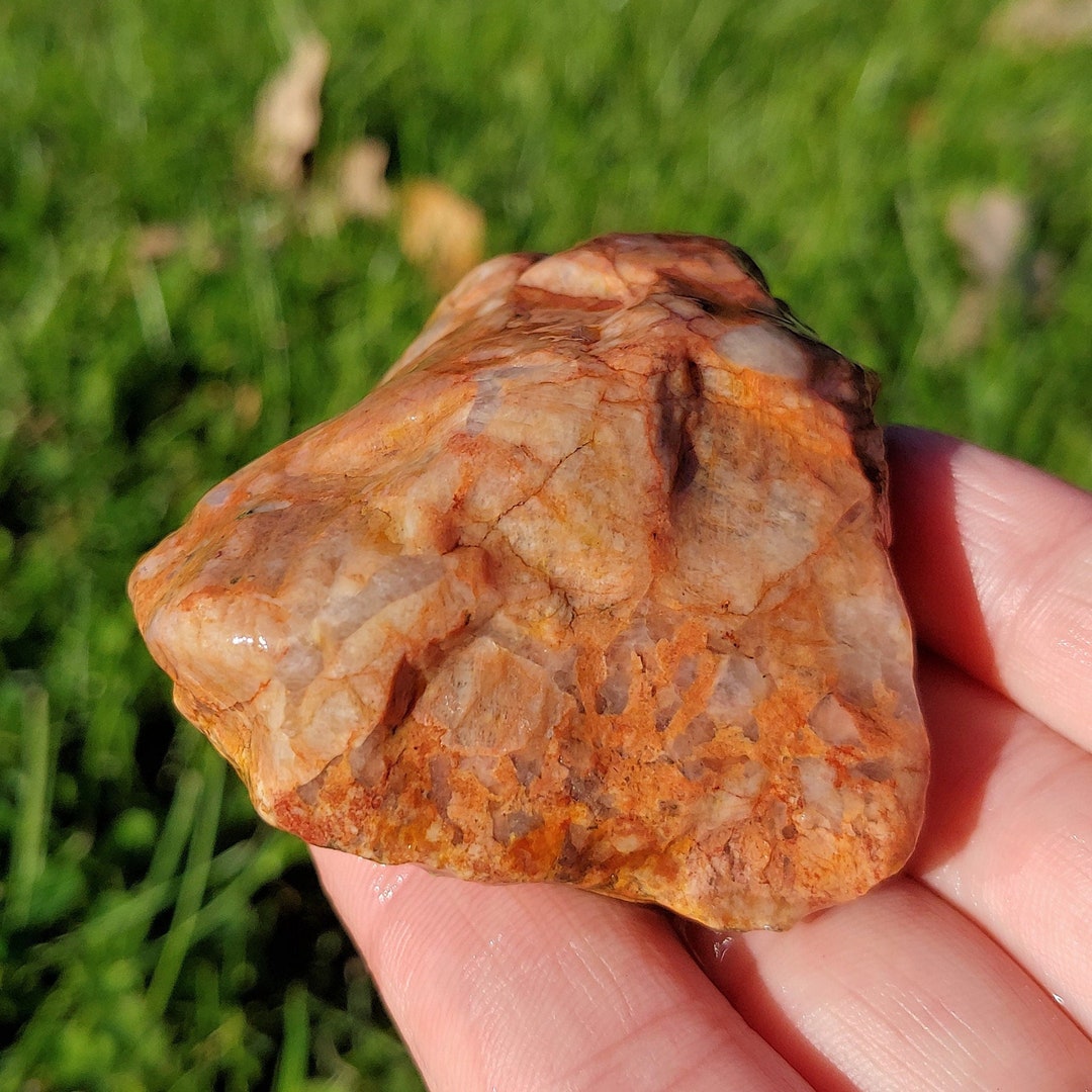 Unakite Jasper Crystal, Epidote, Orthoclase Feldspar, Quartz ...