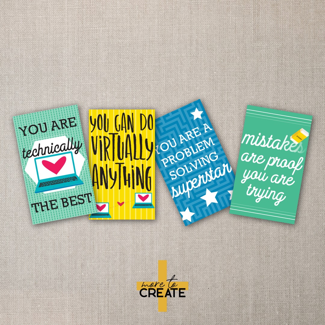 24 Printable Remote Learning Love Notes - Etsy