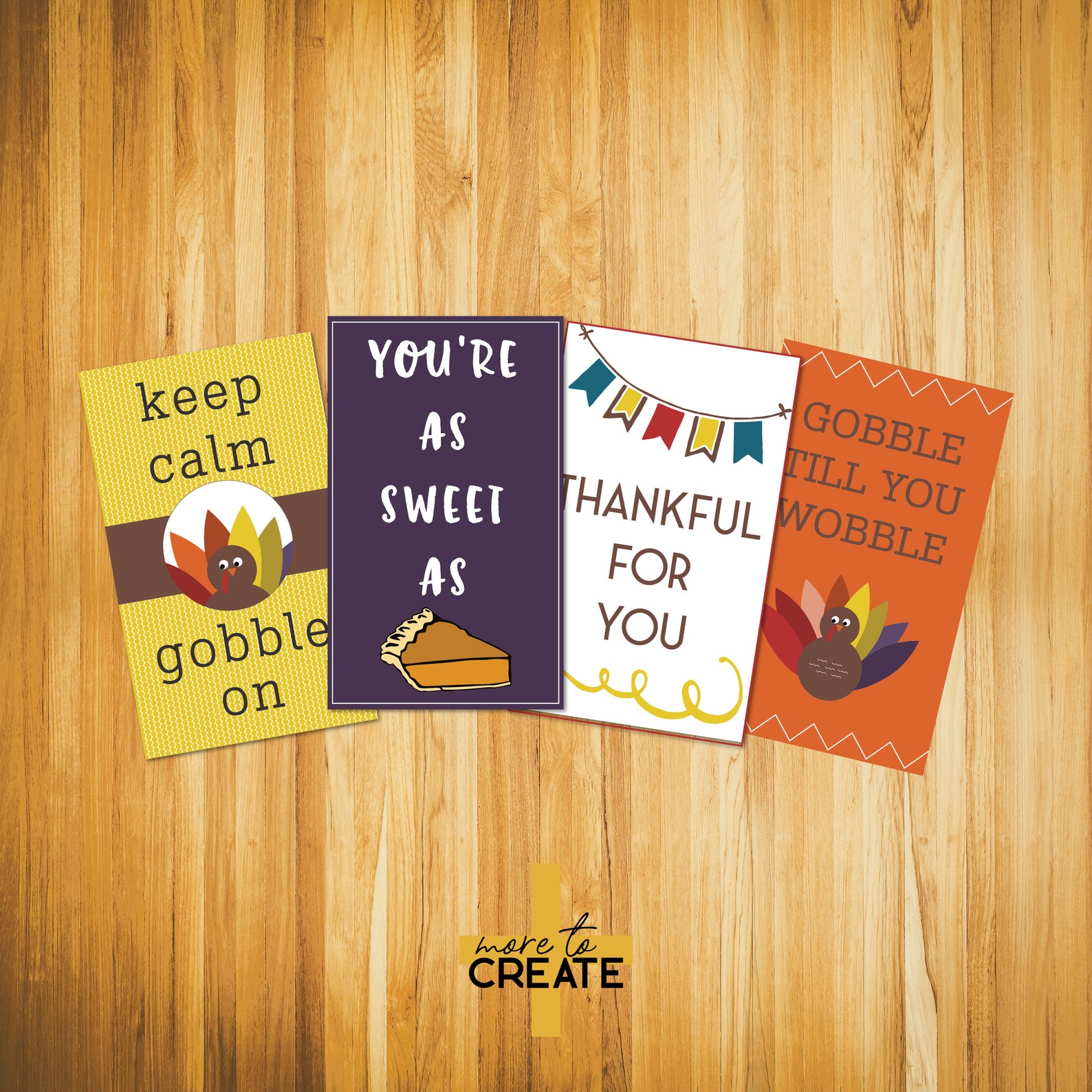 24 Thanksgiving Lunch Box Notes Instant Download Printable Notes - Etsy