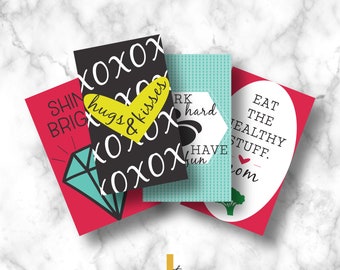 Printable Love Notes Lunchbox Notes Self Love Affirmations Lunch Box ...