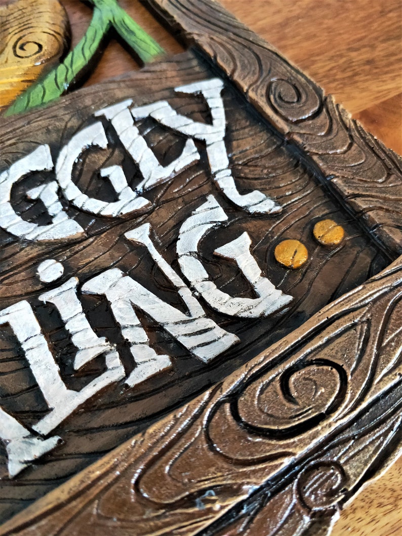 The Snuggly Duckling Tangled Pub Sign | Etsy