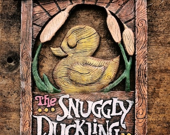 The Snuggly Duckling Tangled Repunzel Sign - Etsy