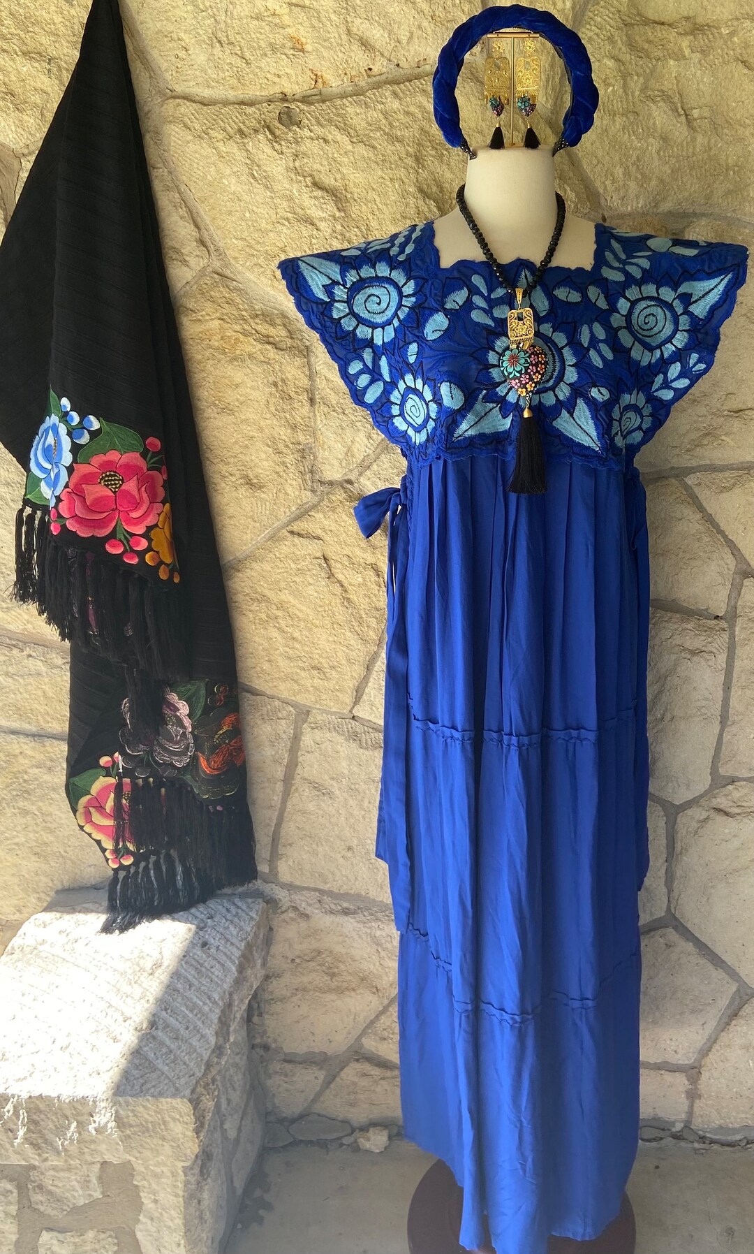Chiapas Azul Dress - Etsy