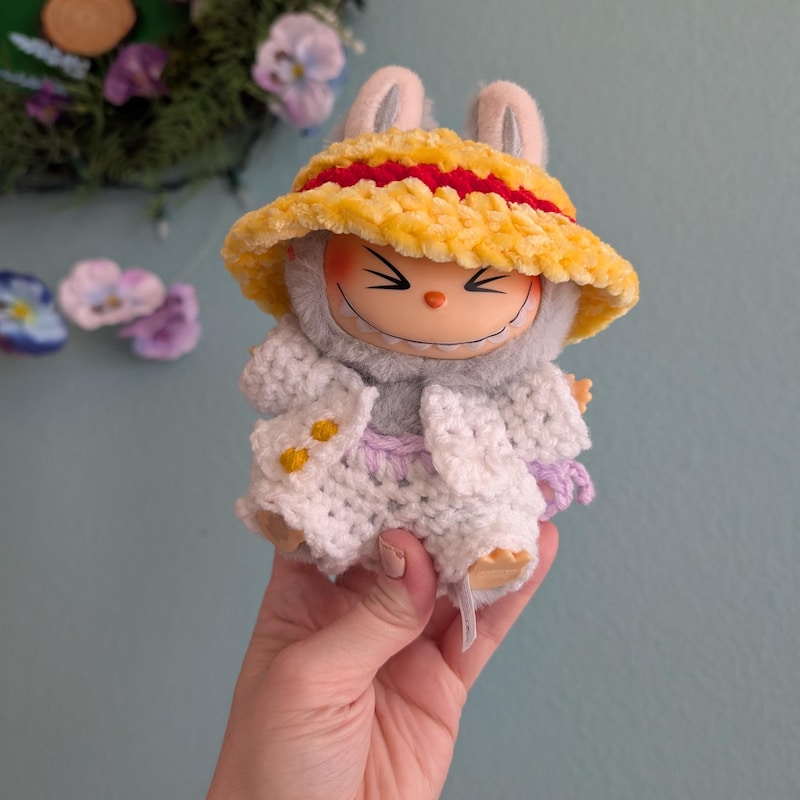 Luffy Gear 5 Labubu - Etsy