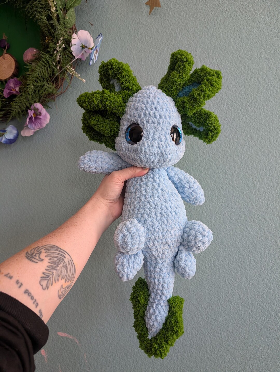 Giant Axolotl Plush | Axolotl Stuffed Animal - Etsy